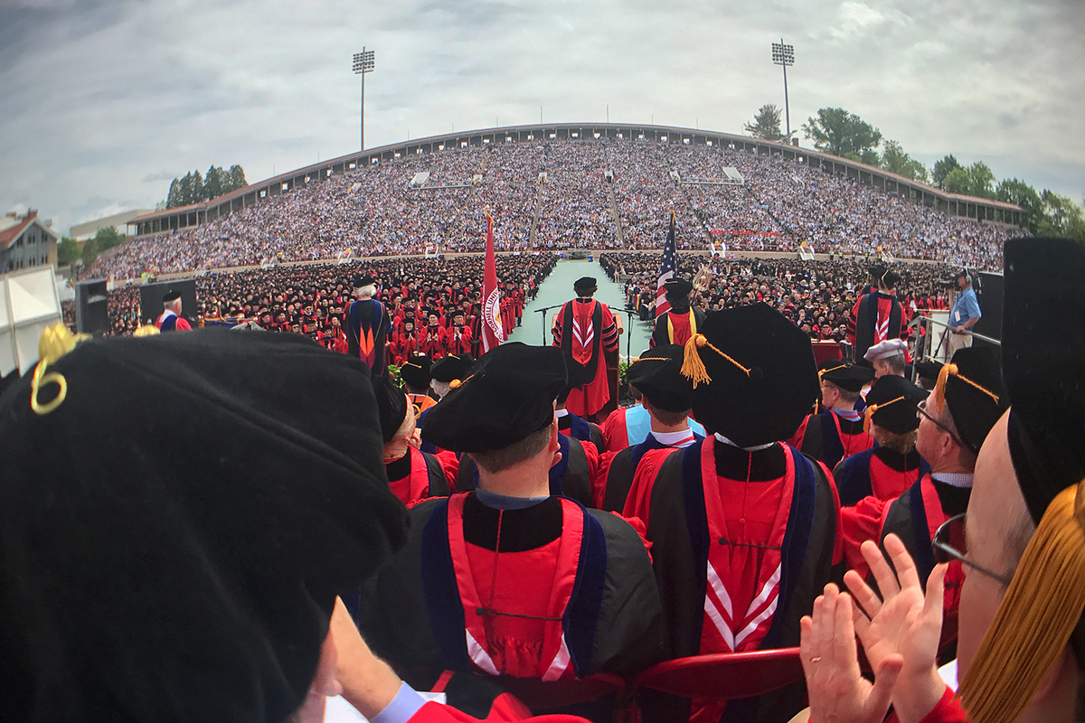 Pollack to Class of 2017: Effect change by clarifying values – Public ...