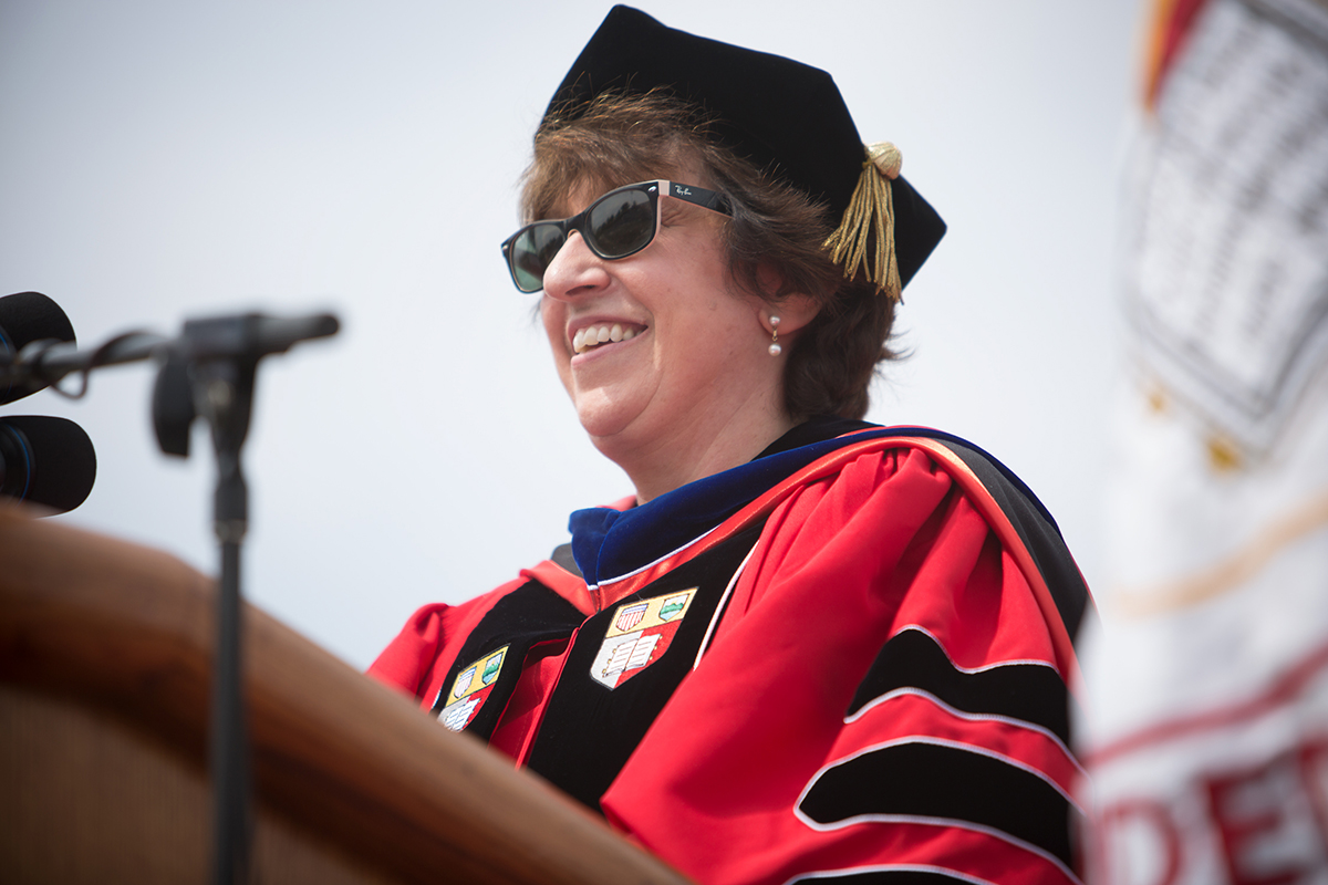 Pollack to Class of 2017: Effect change by clarifying values – Public ...